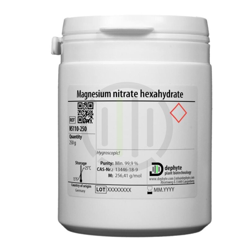 Magnesiumnitrat-Hexahydrat 250 g, 6,65